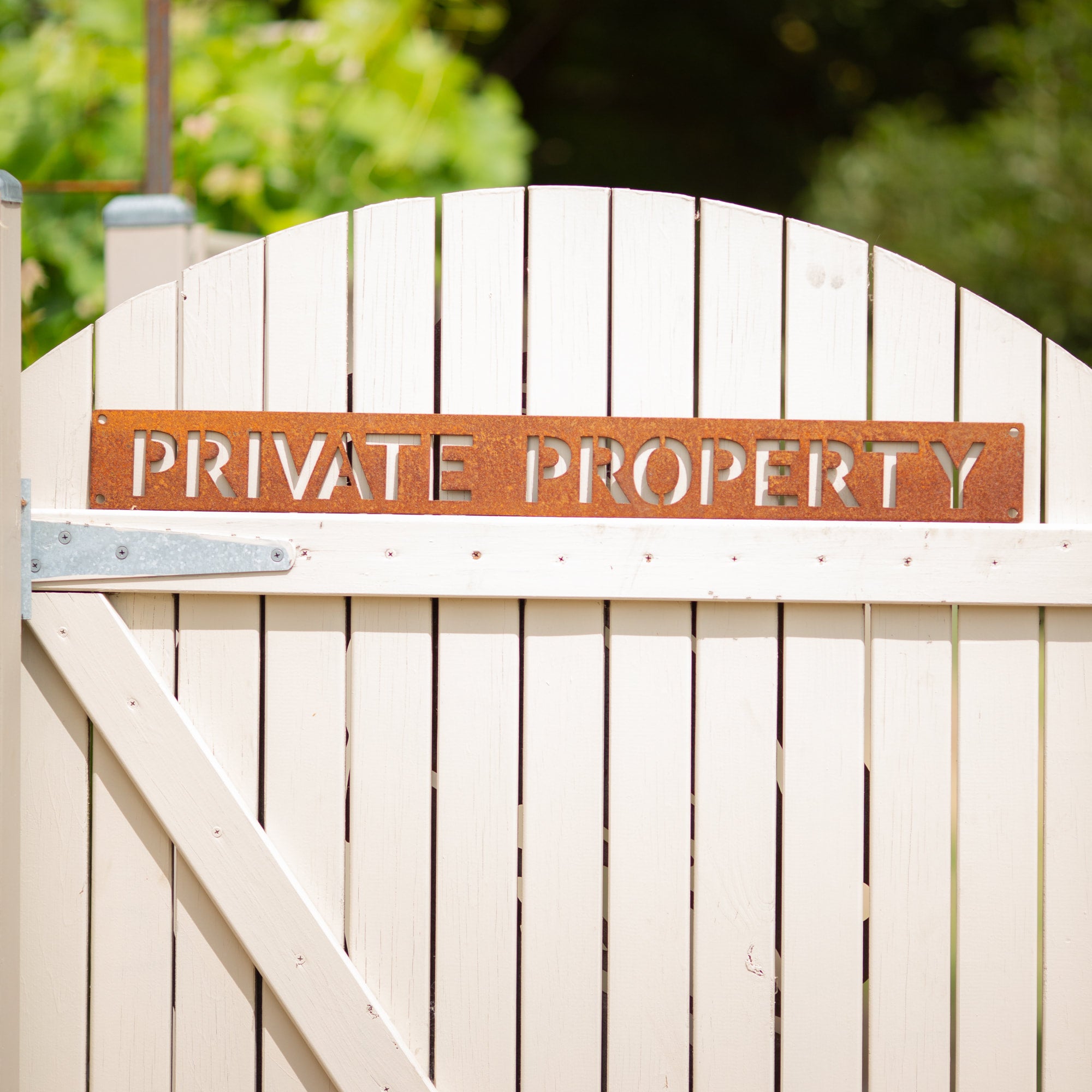 Property Signs | Gravelly Beach Metalworks