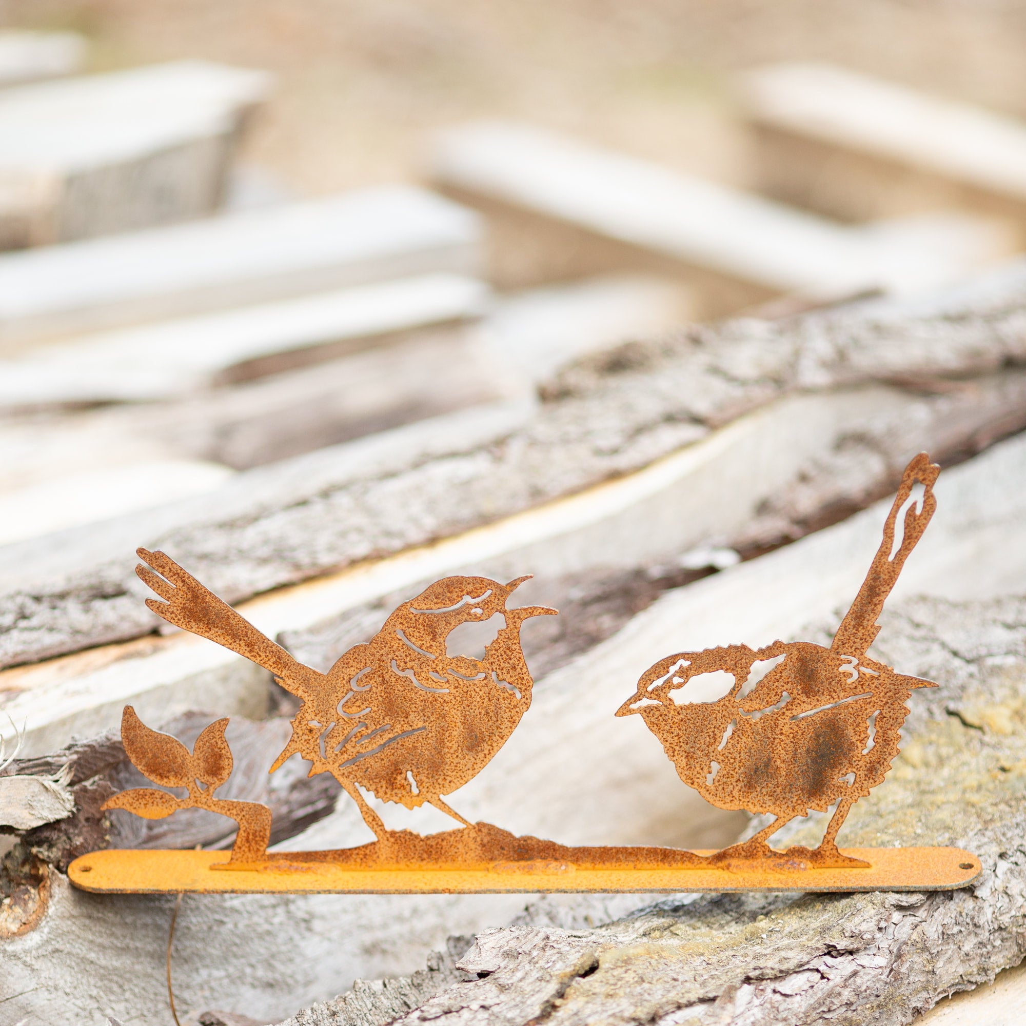 Fairy Wrens Pair | Gravelly Beach Metalworks