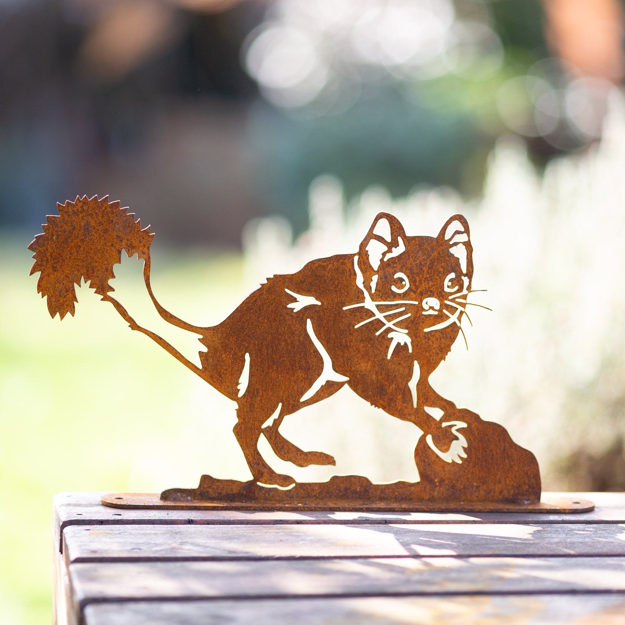 Kowari Australian Native Animal Garden Sculpture | Corten Steel Rustic ...