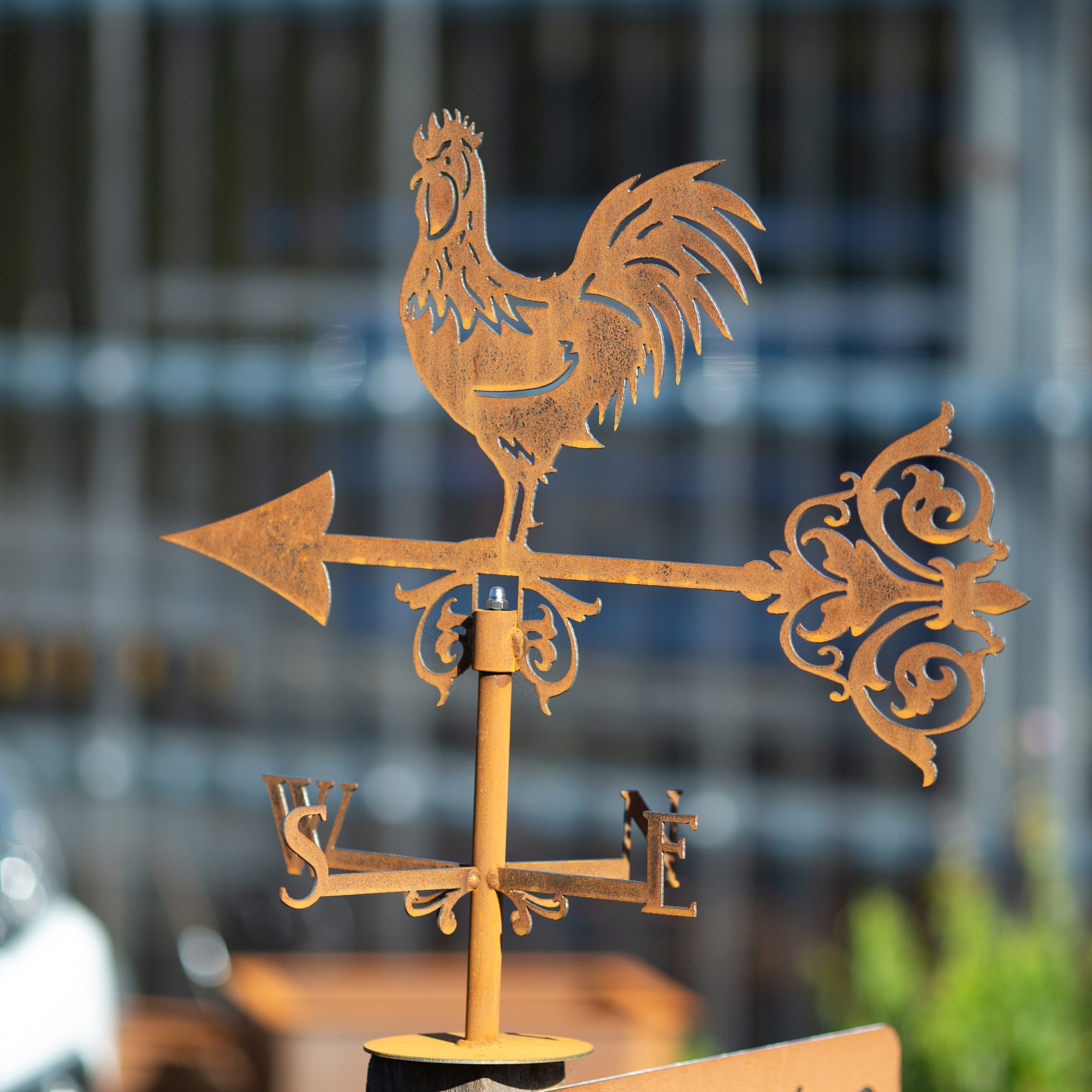 weather vane rooster