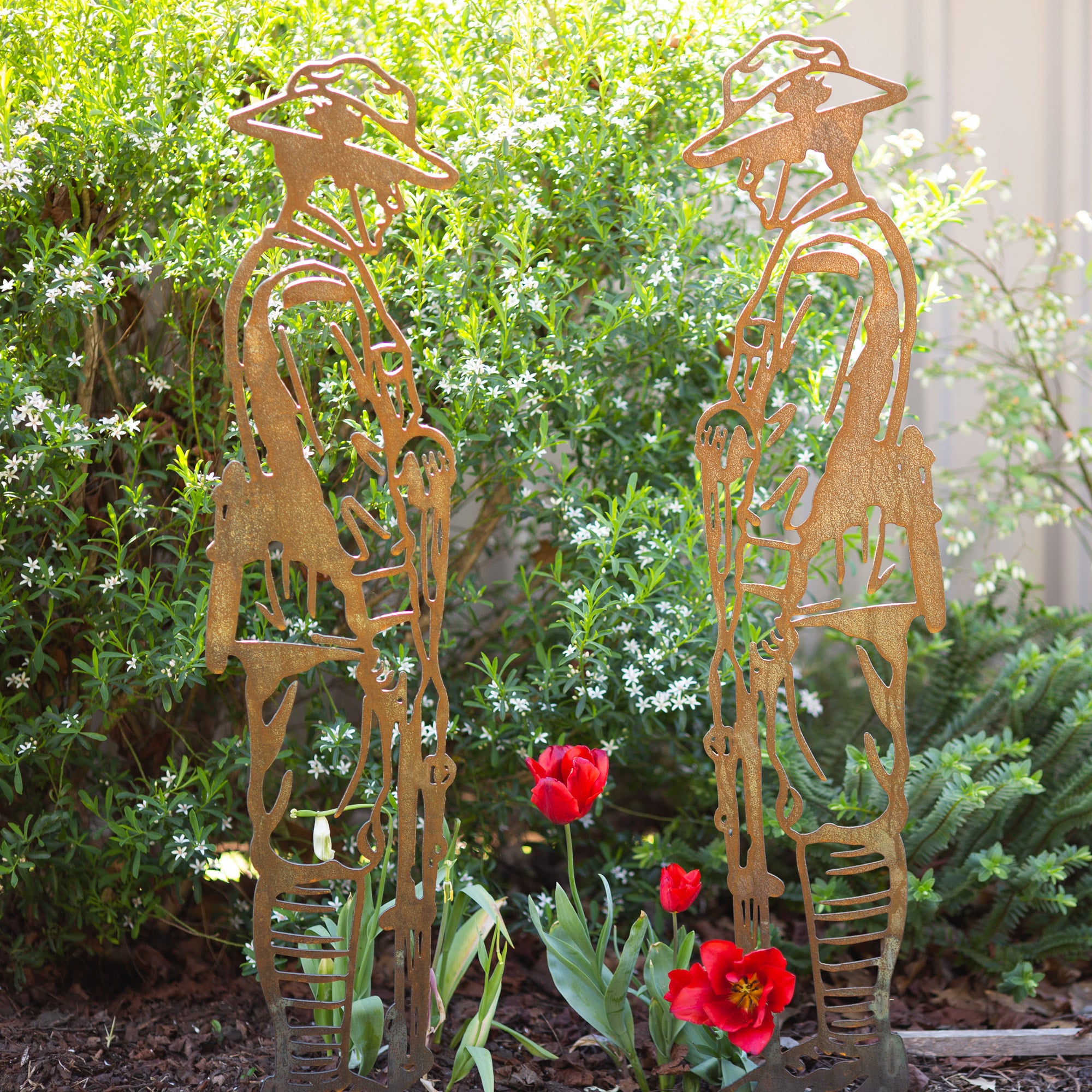 Rusty Garden RSL Garden Art Sculpture | Gravelly Beach Metalworks