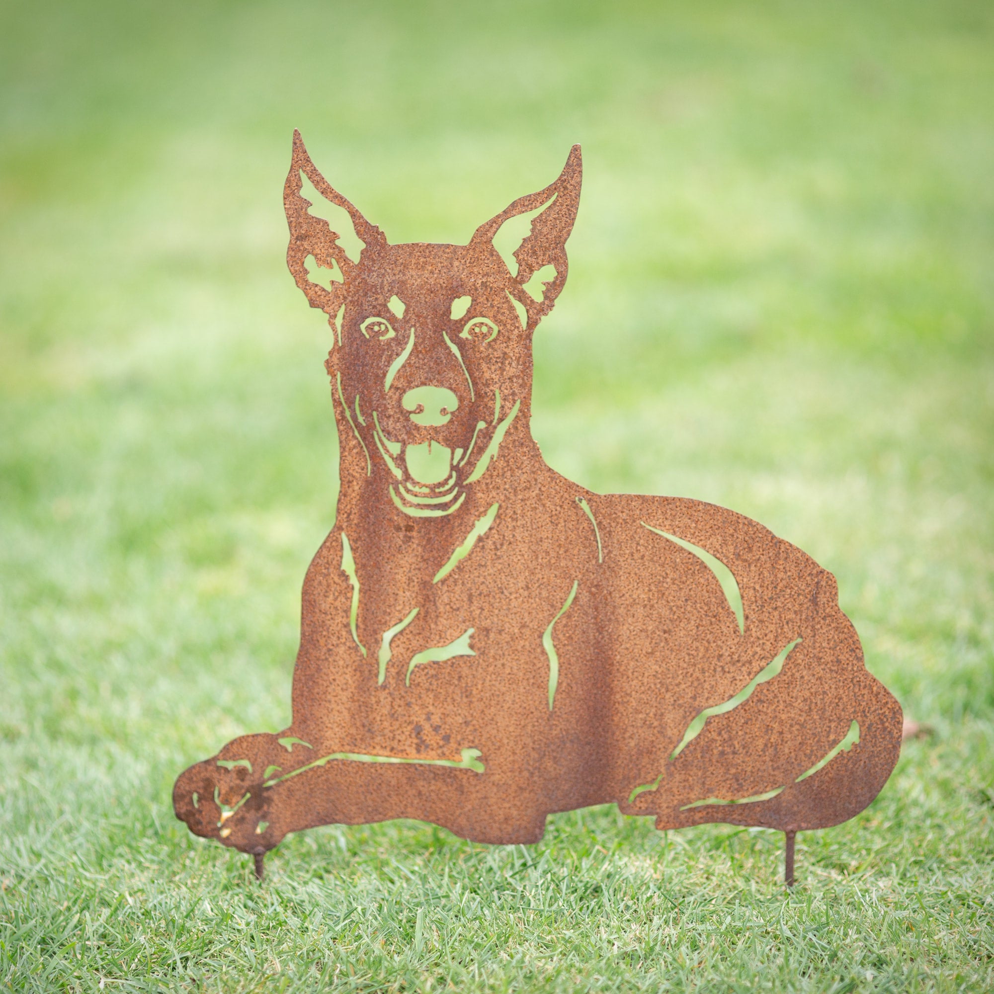 Tasmanian Made Rusty Garden Sculpture | Gravelly Beach Metalworks