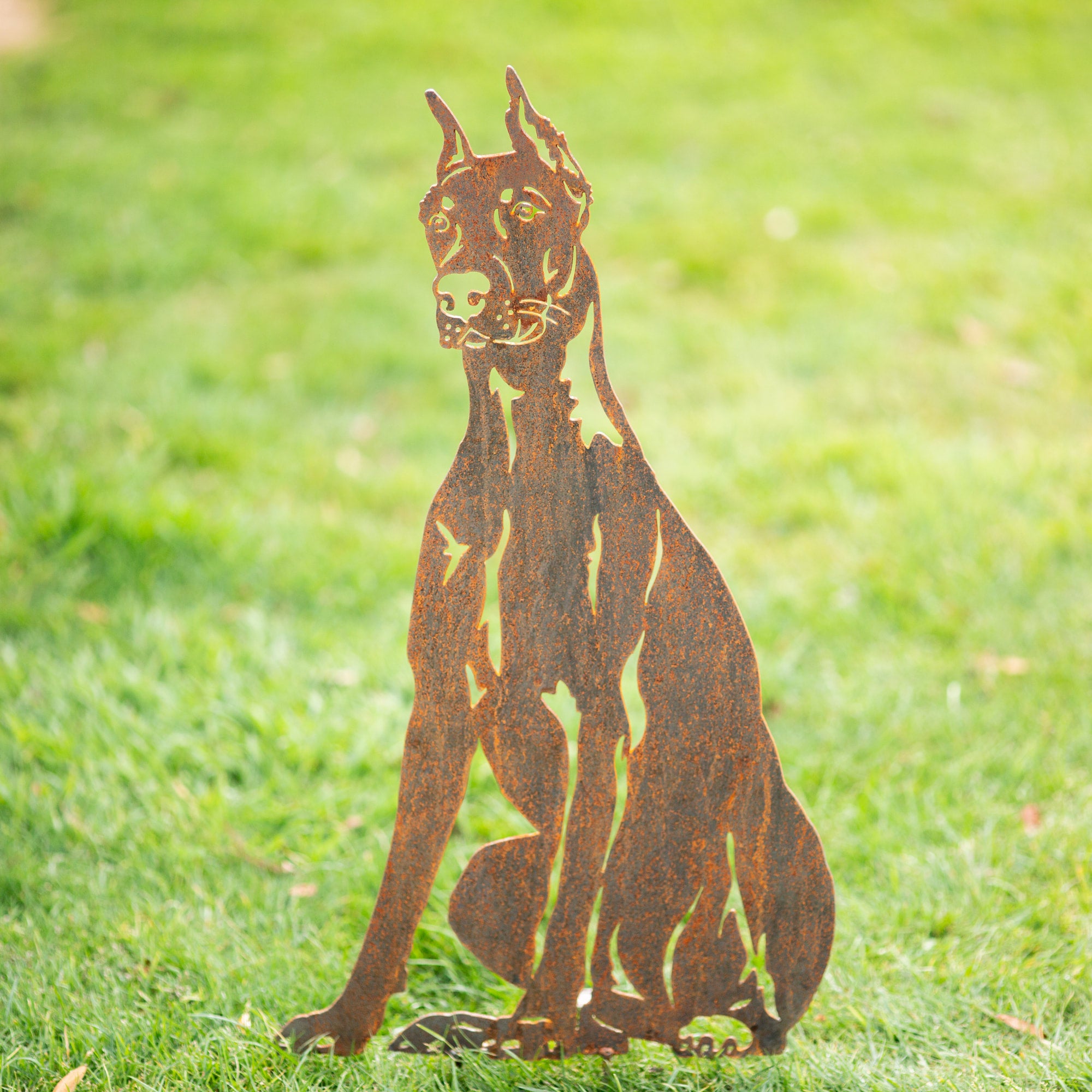 Duke the Doberman | Gravelly Beach Metalworks