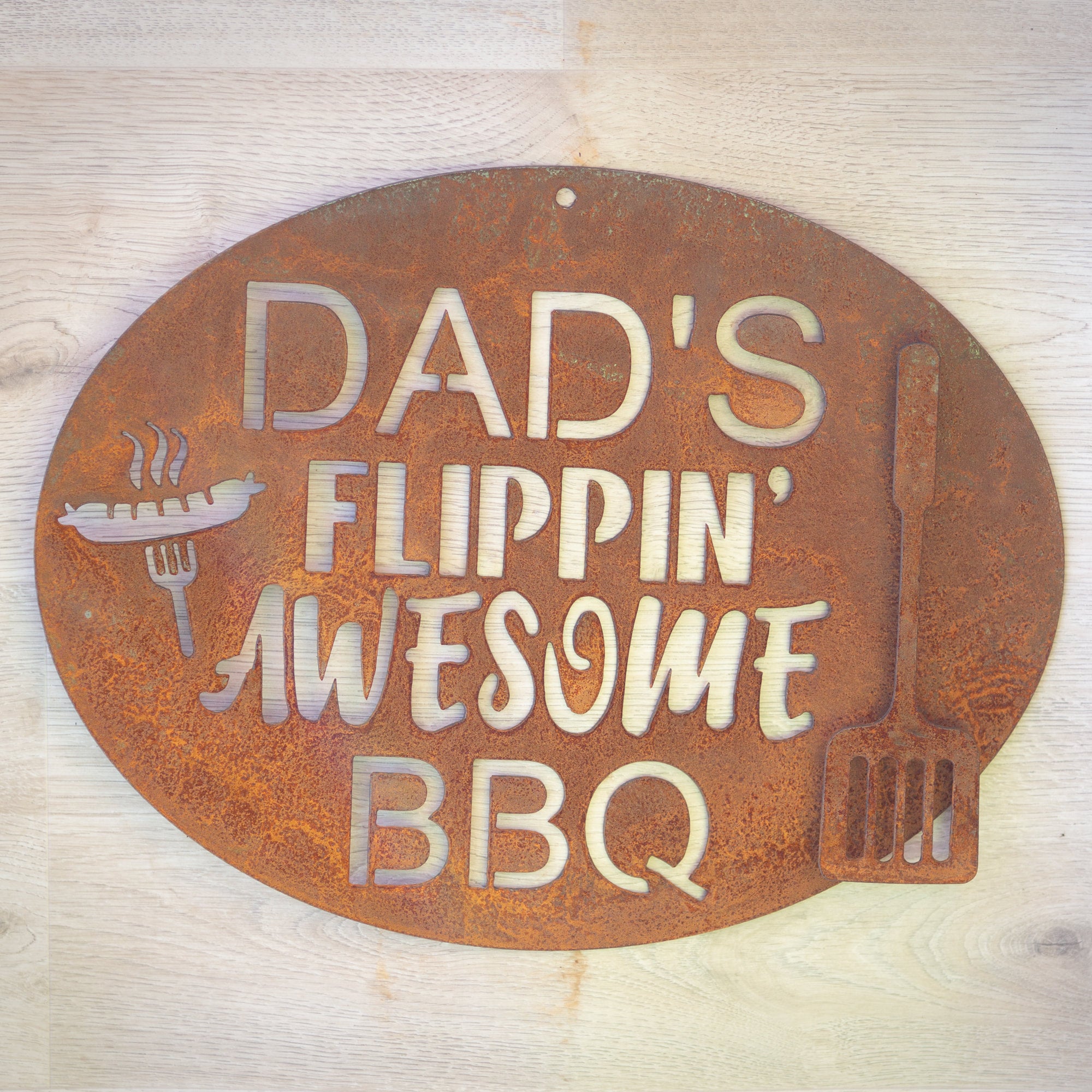 Rusty outdoor Metal Art Garden Decor | Gravelly Beach Metalworks