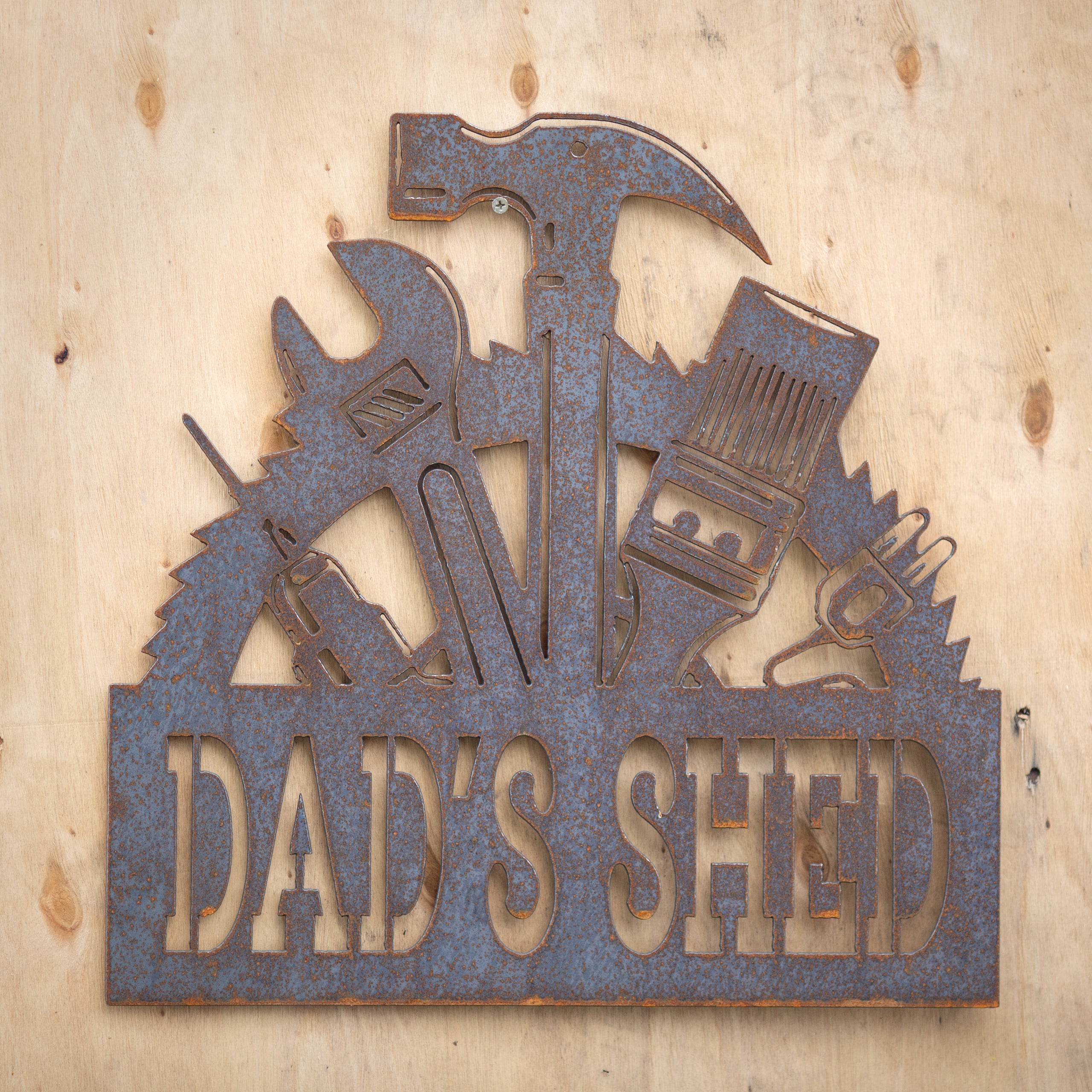Tool Box Shed Signs | Gravelly Beach Metalworks