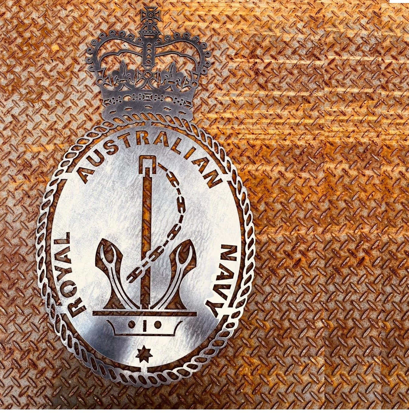 Military Emblems Wall Art | Gravelly Beach Metalworks