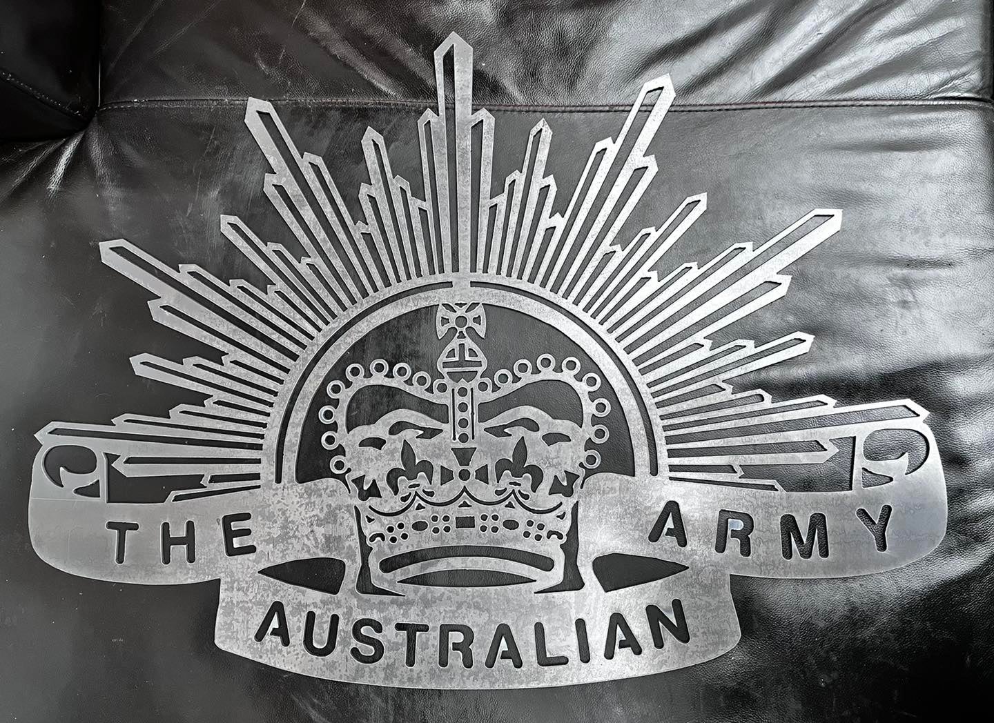 Military Emblems Wall Art | Gravelly Beach Metalworks