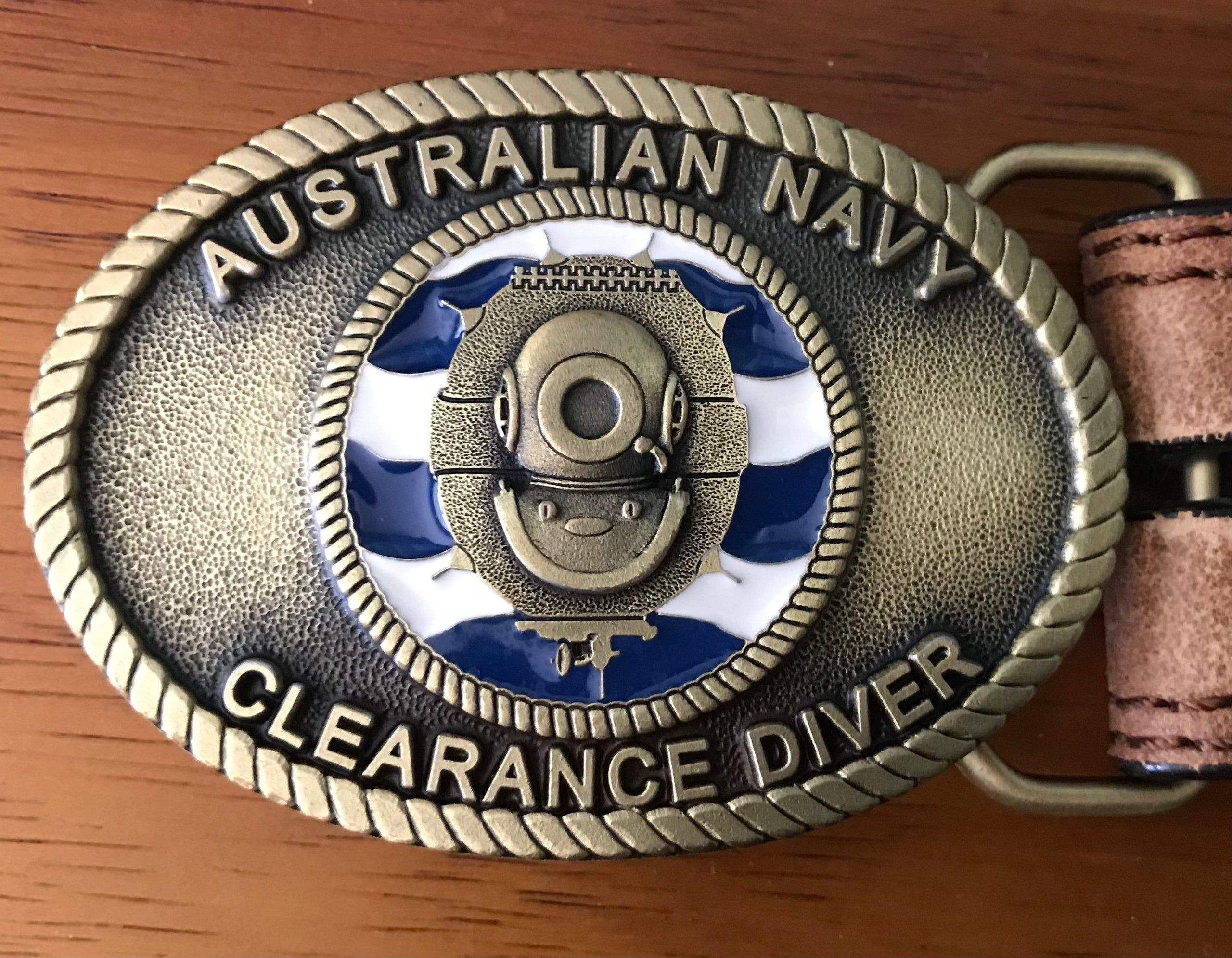 Custom Oval Divers Sign | Gravelly Beach Metalworks